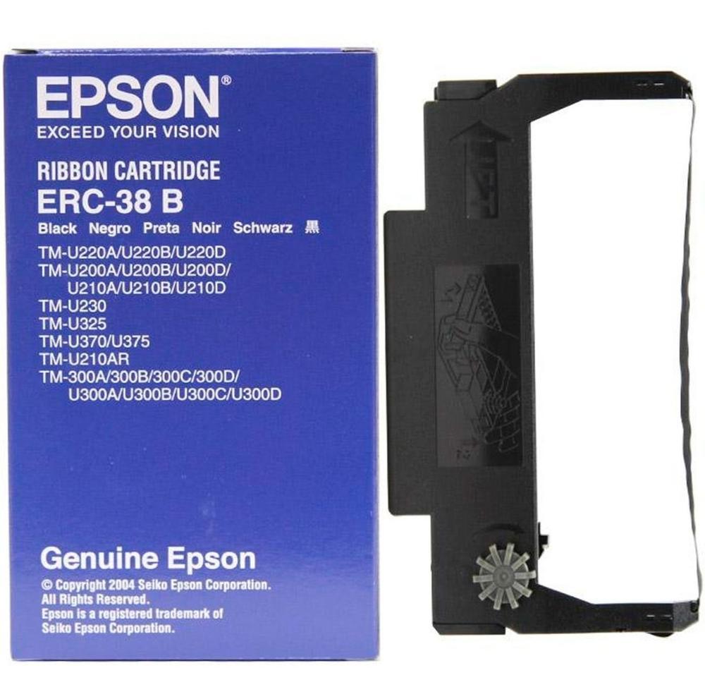 CINTA EPSON NEGRO ERC-38B TM-U220/200/210/300/370 | Product Depot S. de ...